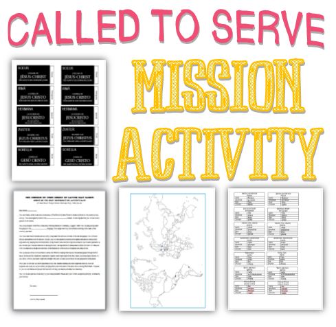 Primary Activity Ideas: Activity Days Faith in God Worksheets