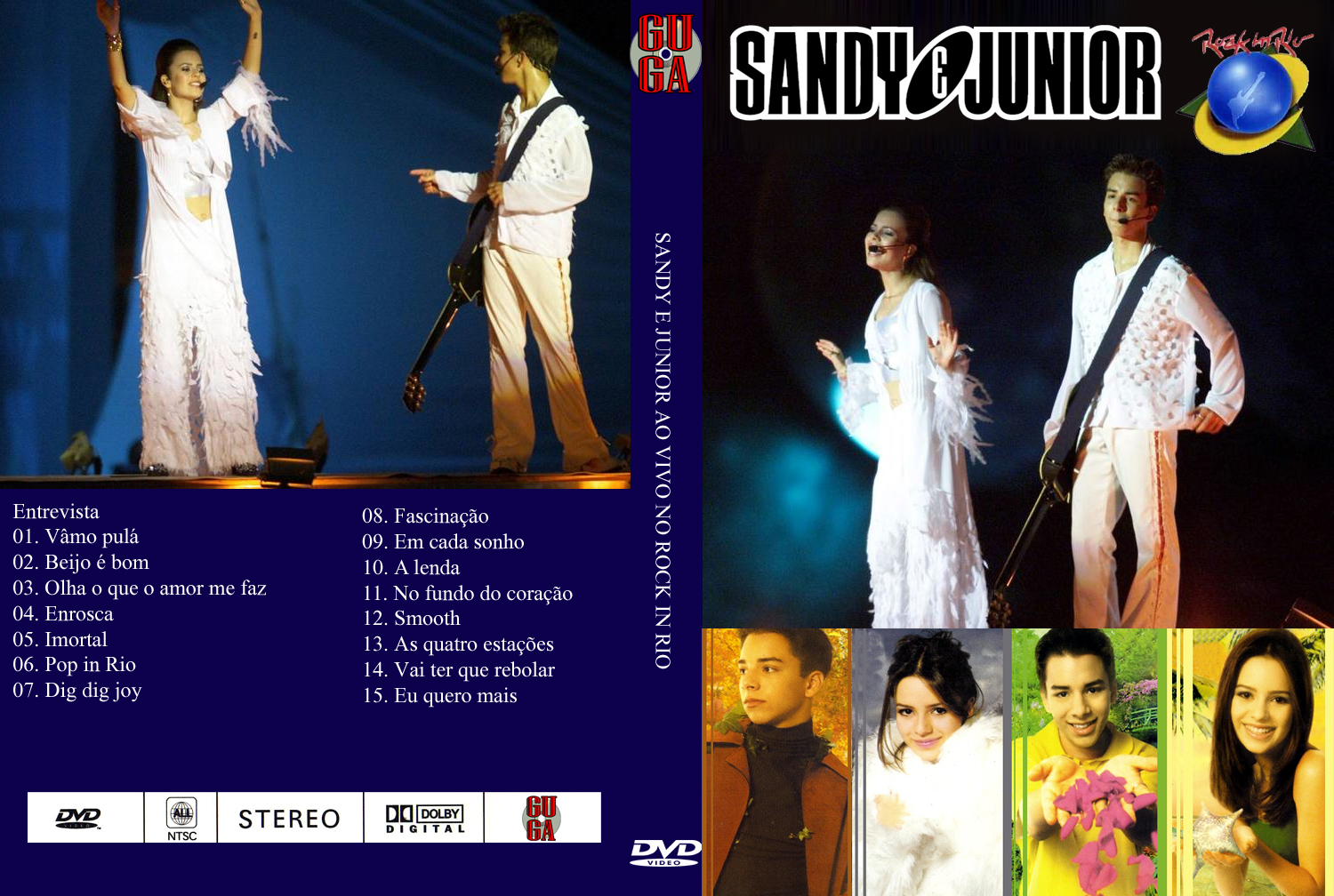 Guga DVDs: Sandy & Junior