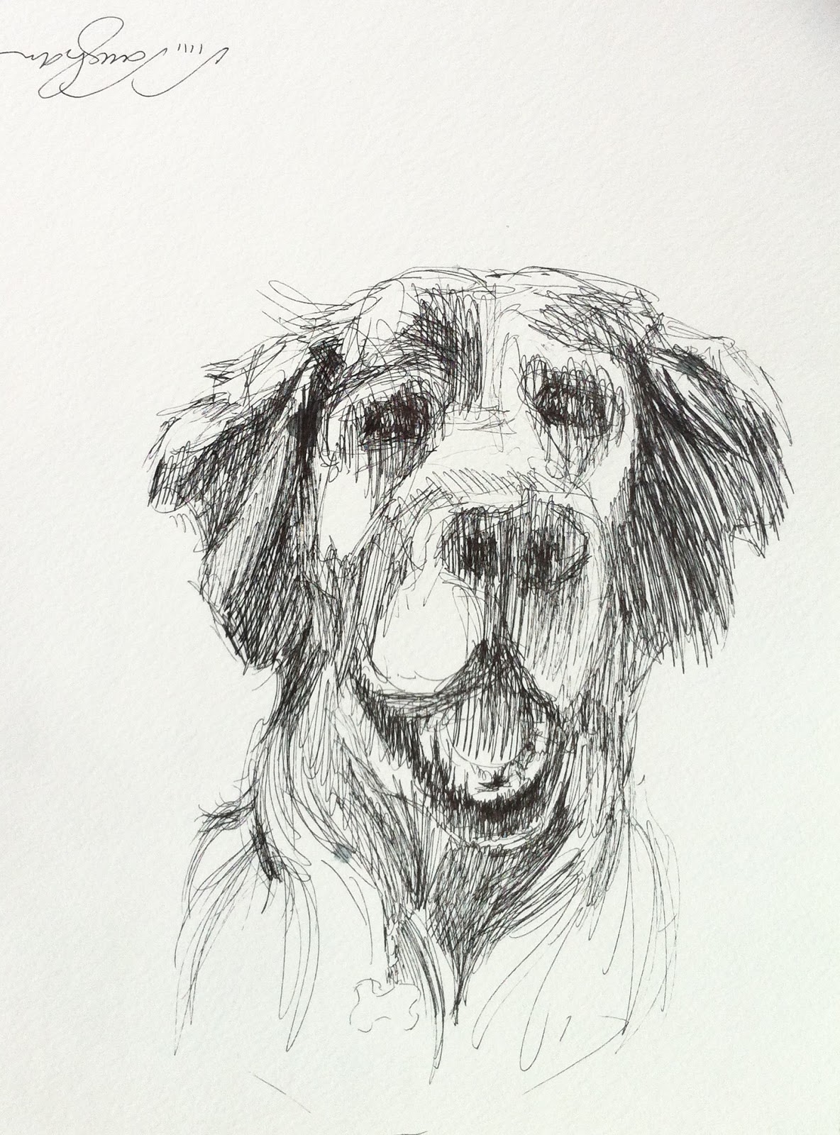 V....Vaughan Arts: Happy Dog For Mom