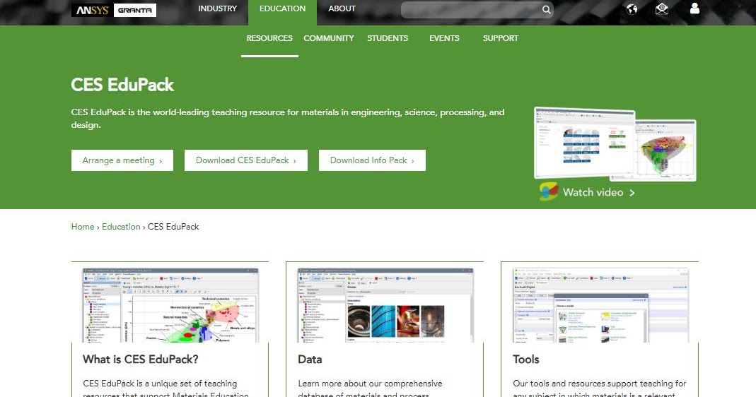 UCE Facultad de Ingeniería y Ciencias Aplicadas: CES EduPack