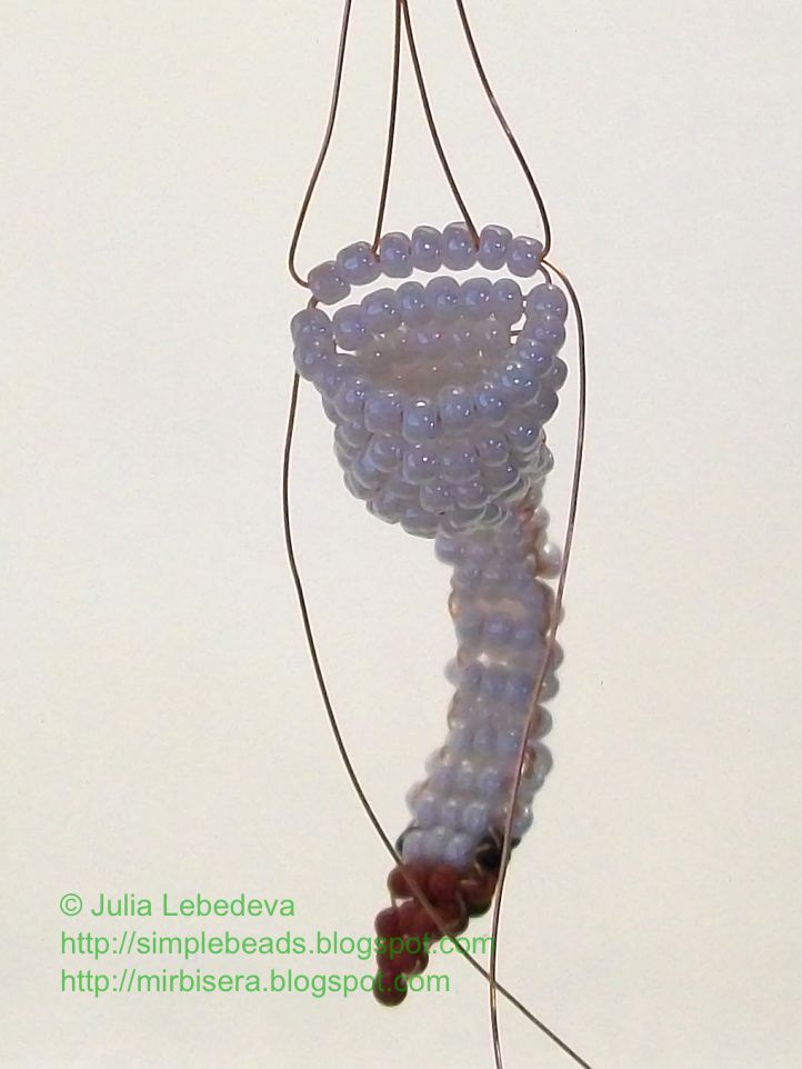 Beading for the very beginners: Swan