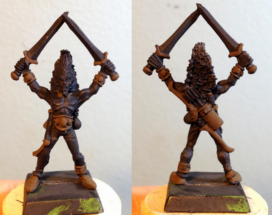 Blue's Marauding Miniatures: Glam: My Oldhammer Day Golden Gobo Entry