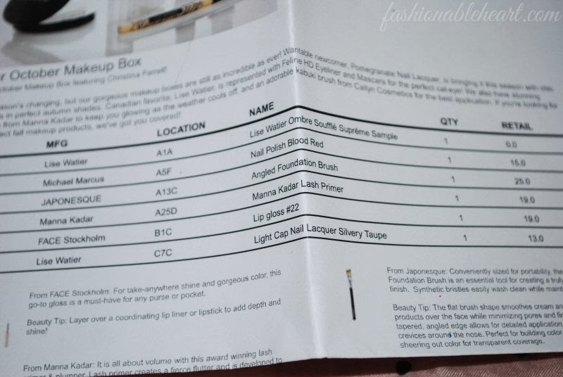 Fashionable Heart: My October Wantable Box