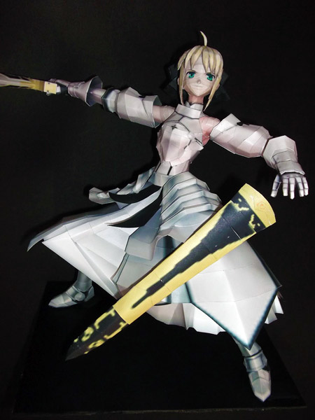 Papercraft - Fate Stay Night Saber Lily - Papercraft4u | Free ...