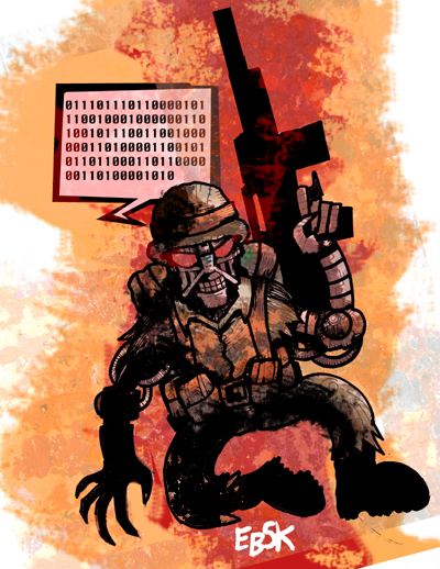 EDBOT5000'S SKETCH-BLOG: GI Robot!