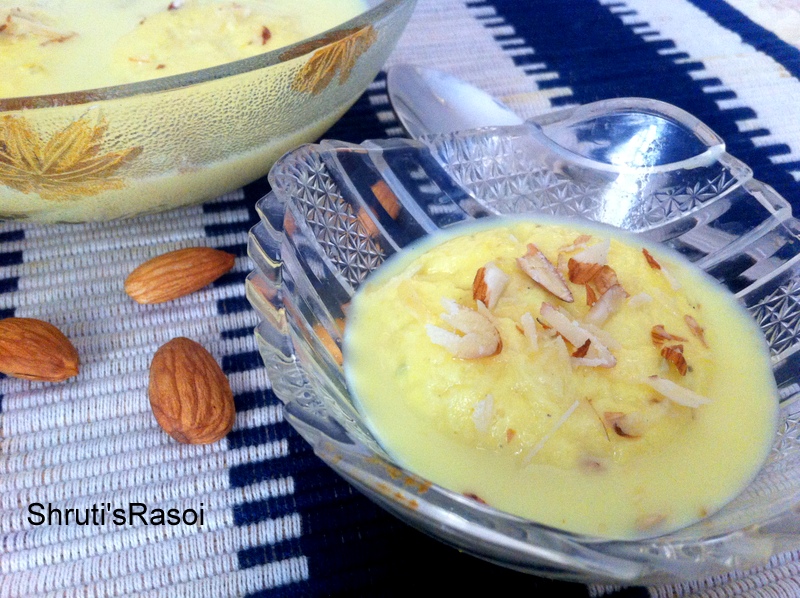 Shruti Rasoi: Ras Malai (From Rasgulla)