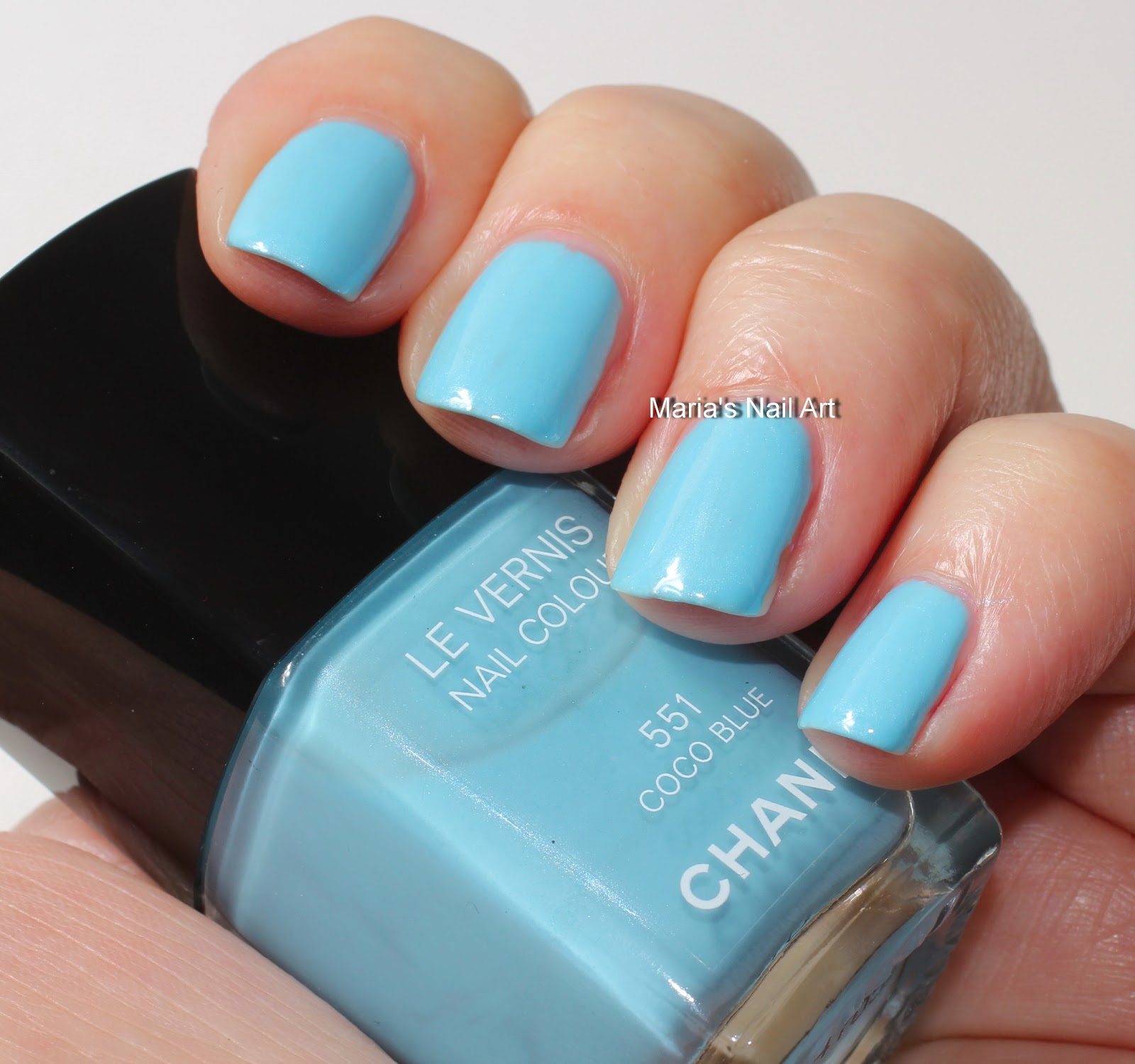Marias Nail Art and Polish Blog: Chanel Coco Blue 551 - Les Jeans coll ...