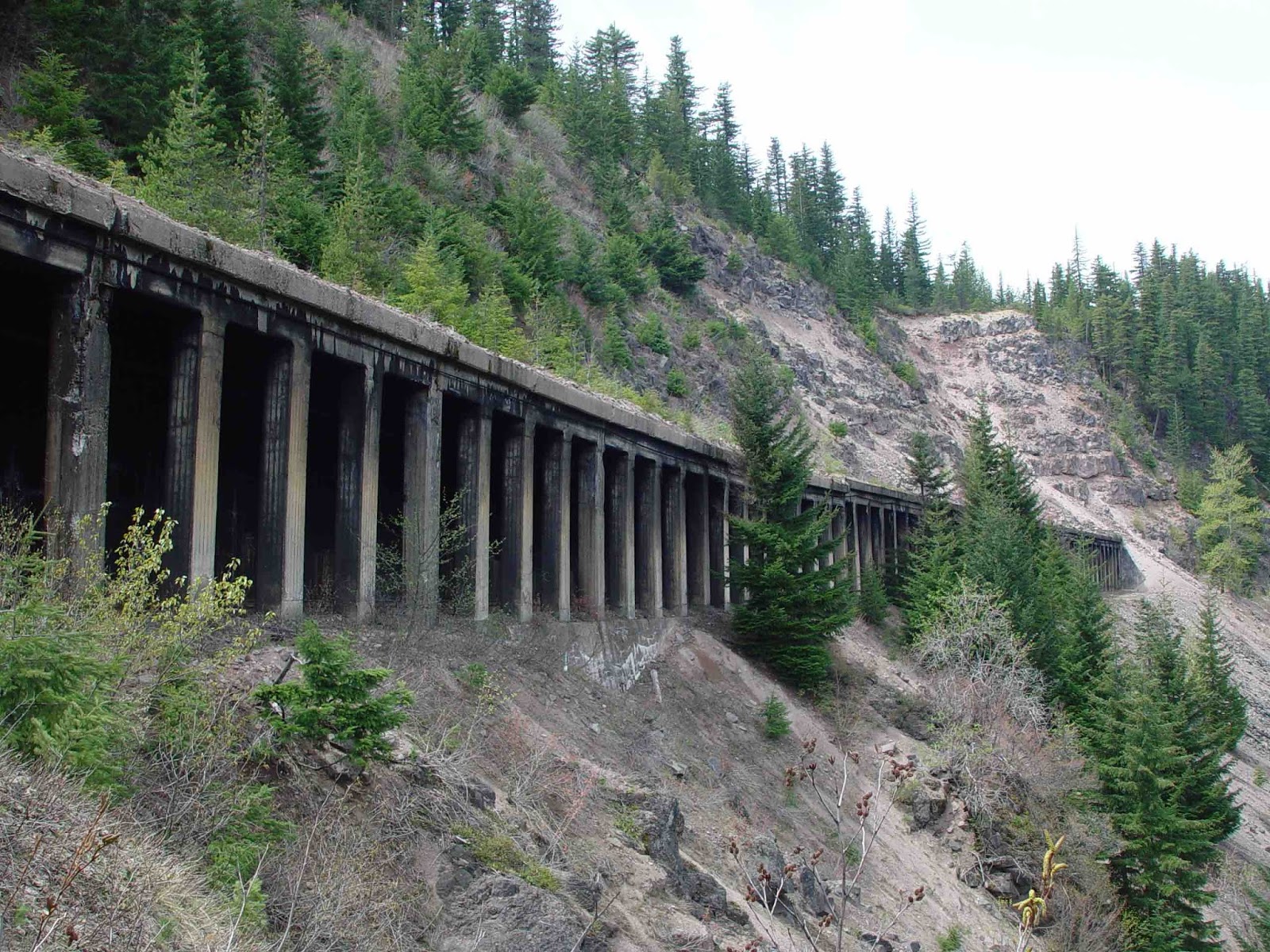 Southern Pacific Cascade Line: TUNNEL PREPARATION – 3 -- MORE PARTS
