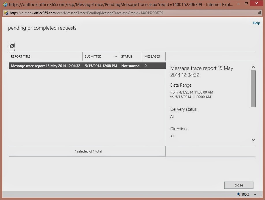 Lets Exchange: Message Trace Extended for 90 Days in Exchange Online
