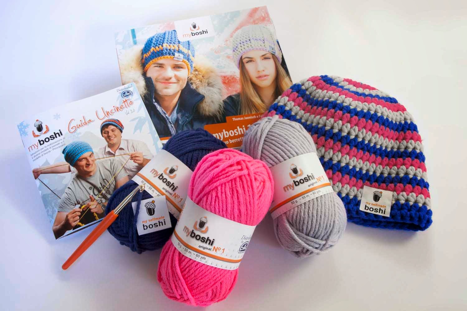 © Moda Glamour Italia: Myboshi: Il berretto fai da te