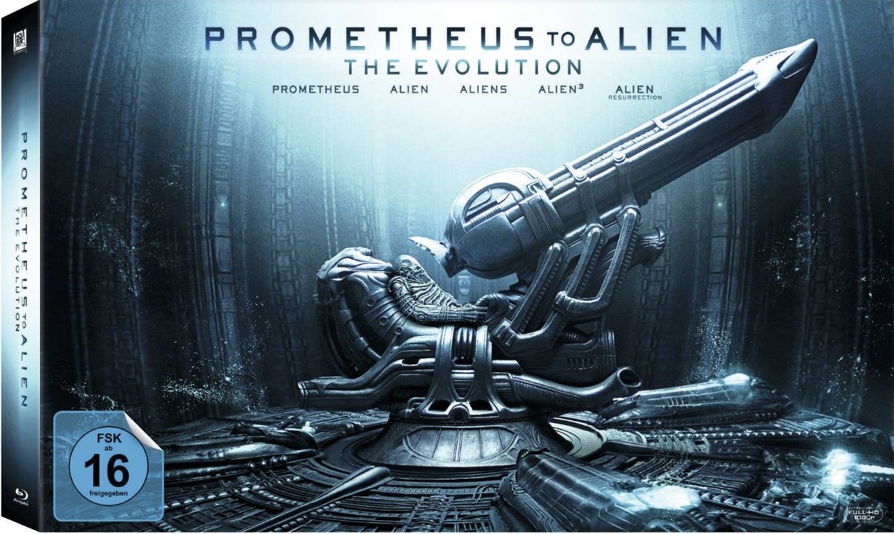 FANTCAST: NUEVO PACK EVOLUTION DE LA SAGA ALIEN JUNTO CON LA PELÍCULA ...