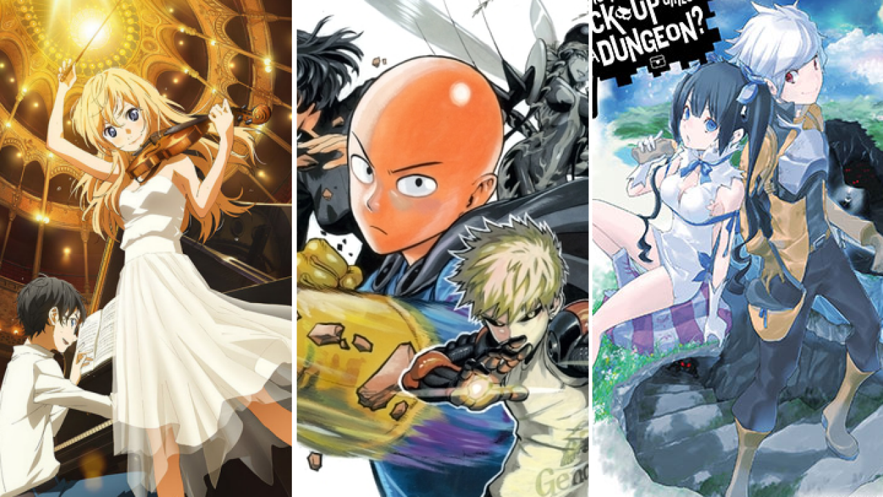 Kotomatsukai Noticias: Shigatsu wa Kimi no Uso, Danmachi y One-Punch ...