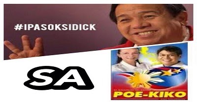 Ipasok si Dick sa Poe-Kiko