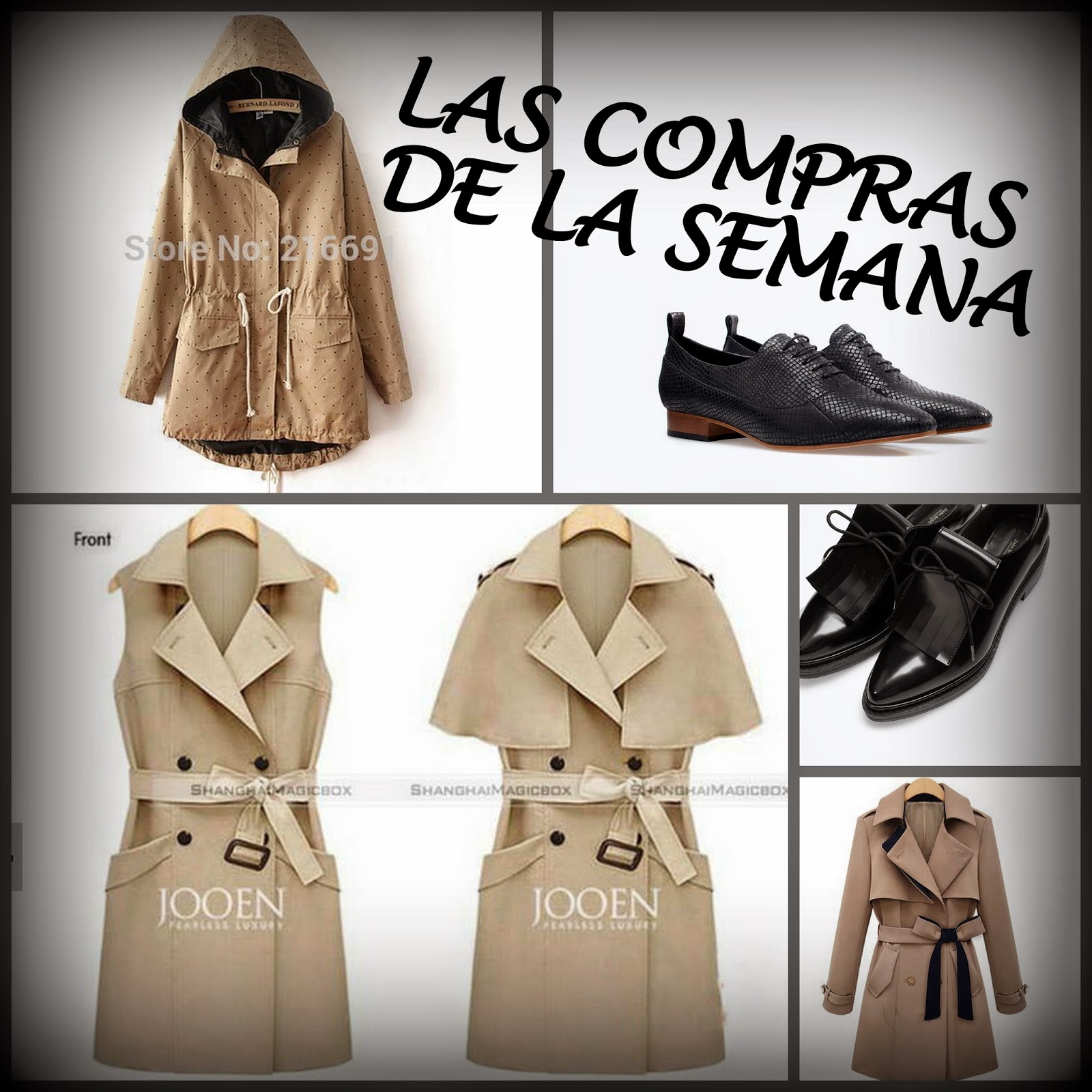LAS COMPRAS DE LA SEMANA / SHOPPING WEEK - Un vestidor con ideas