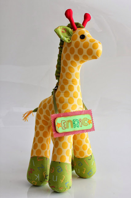 MI HOGAR DE PATCHWORK: JIRAFA DE PATCHWORK