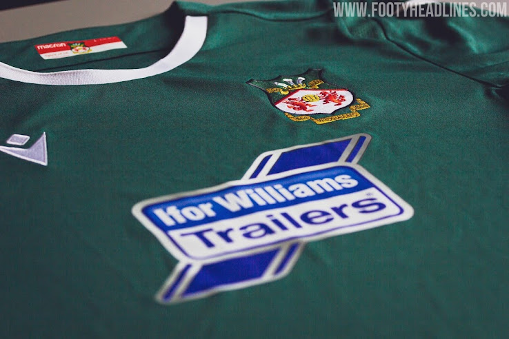 Bespoke Macron Wrexham 20-21 Home & Away Kits Revealed - Footy Headlines