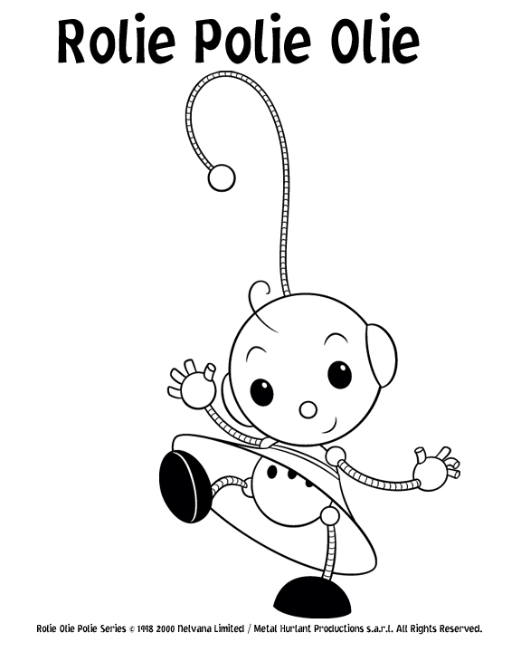 Cartoon Characters: Rolie Polie Olie