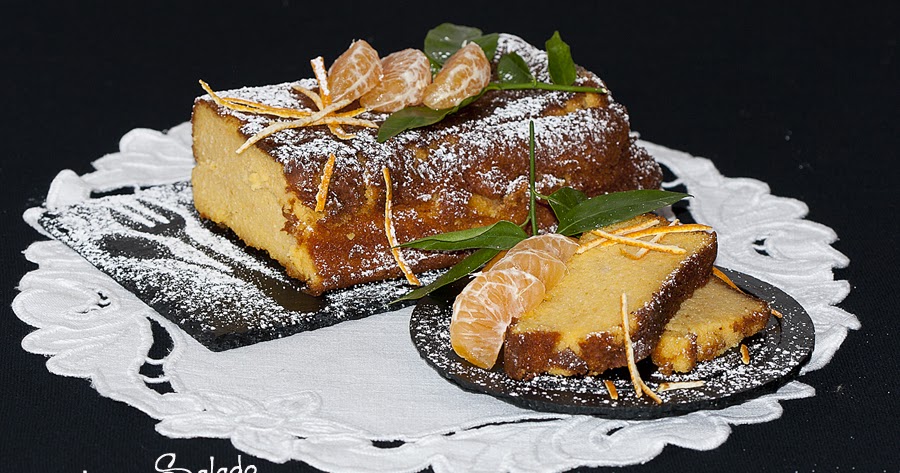Dulce y Salado: Pastel Libanés de Mandarina