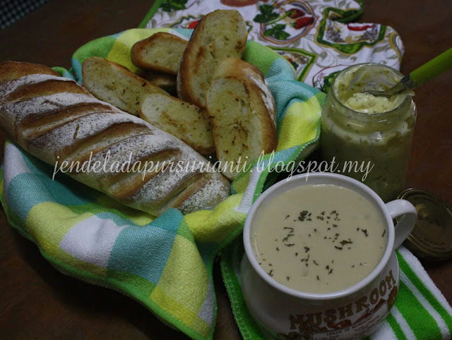 Jom masak: Roti Baguette aka Roti Perancis mudah
