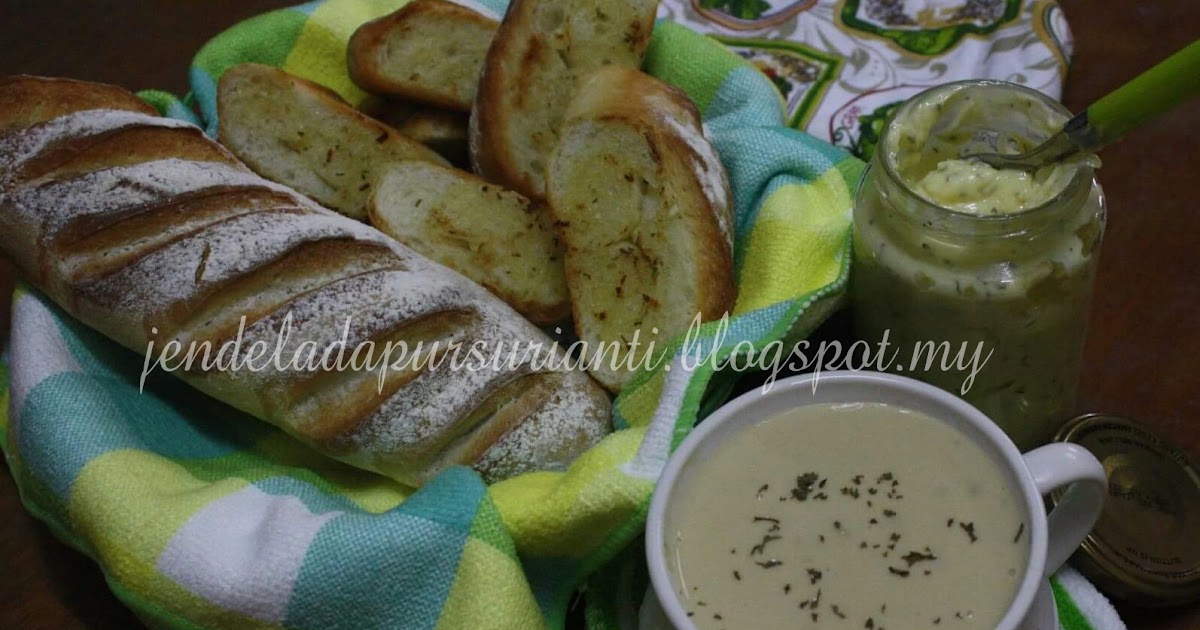 Jom masak: Roti Baguette aka Roti Perancis mudah