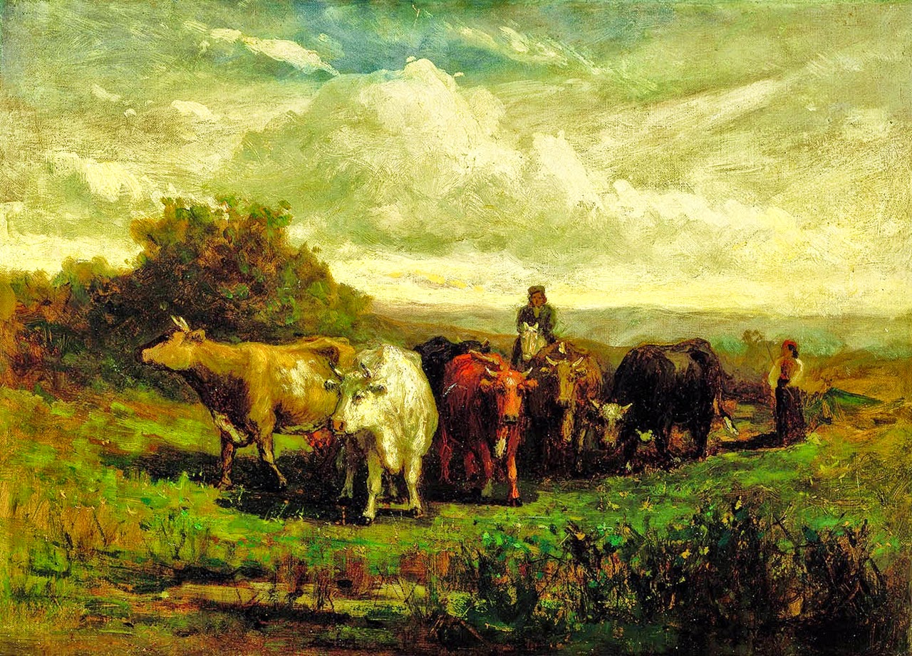 Edward Mitchell Bannister | Tonalist painter | Tutt'Art@ | Pittura ...