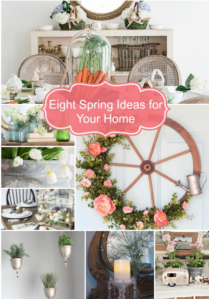 Spring Decoration Ideas at Inspiration Monday | i should be mopping the ...