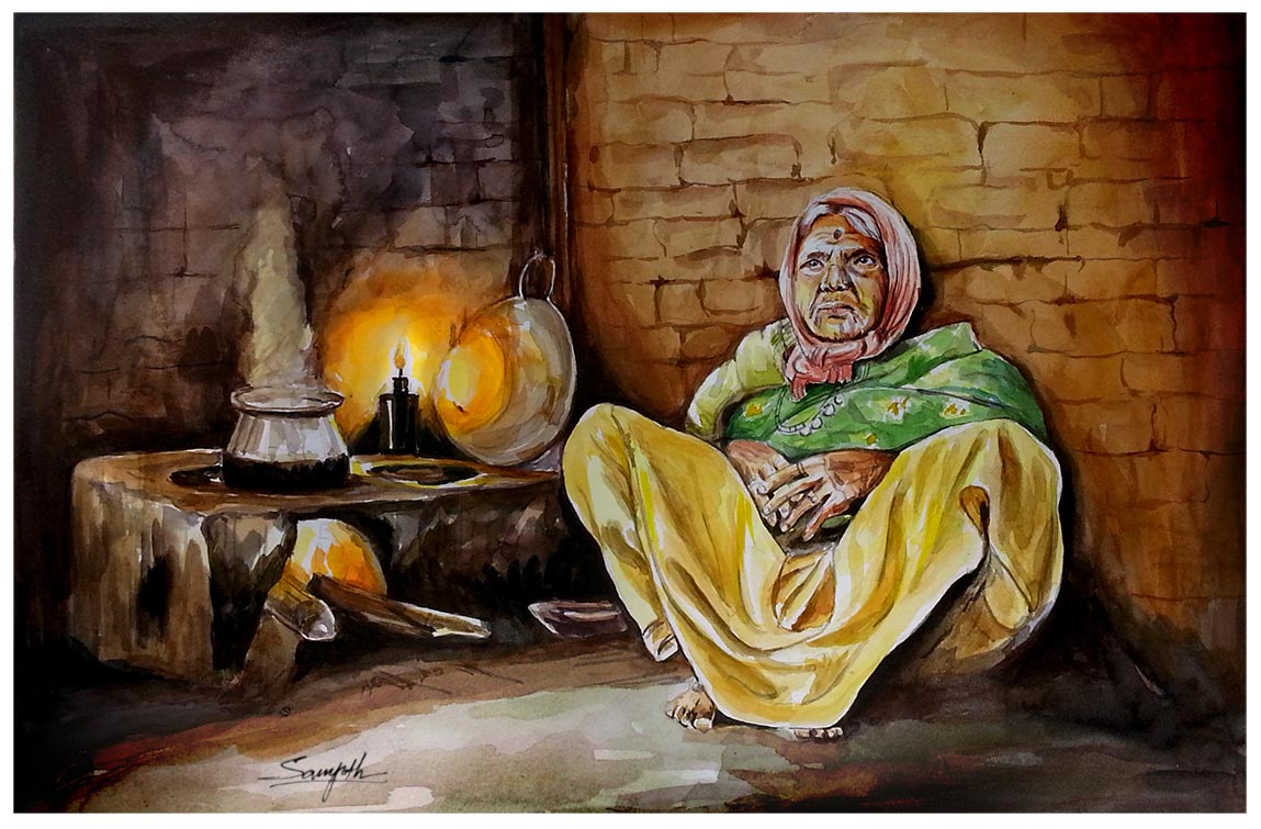 Samjith Shankar Illustration: Watercolor Paintings