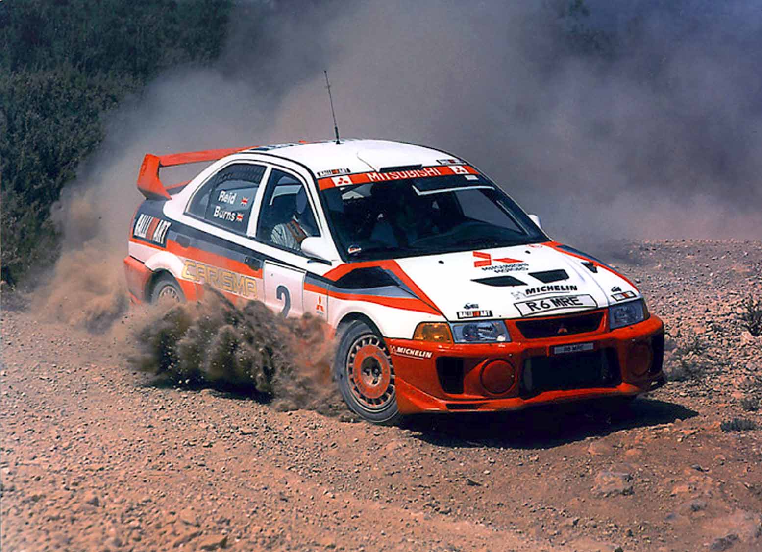 Mitsubishi's WRCars: R6 MRE