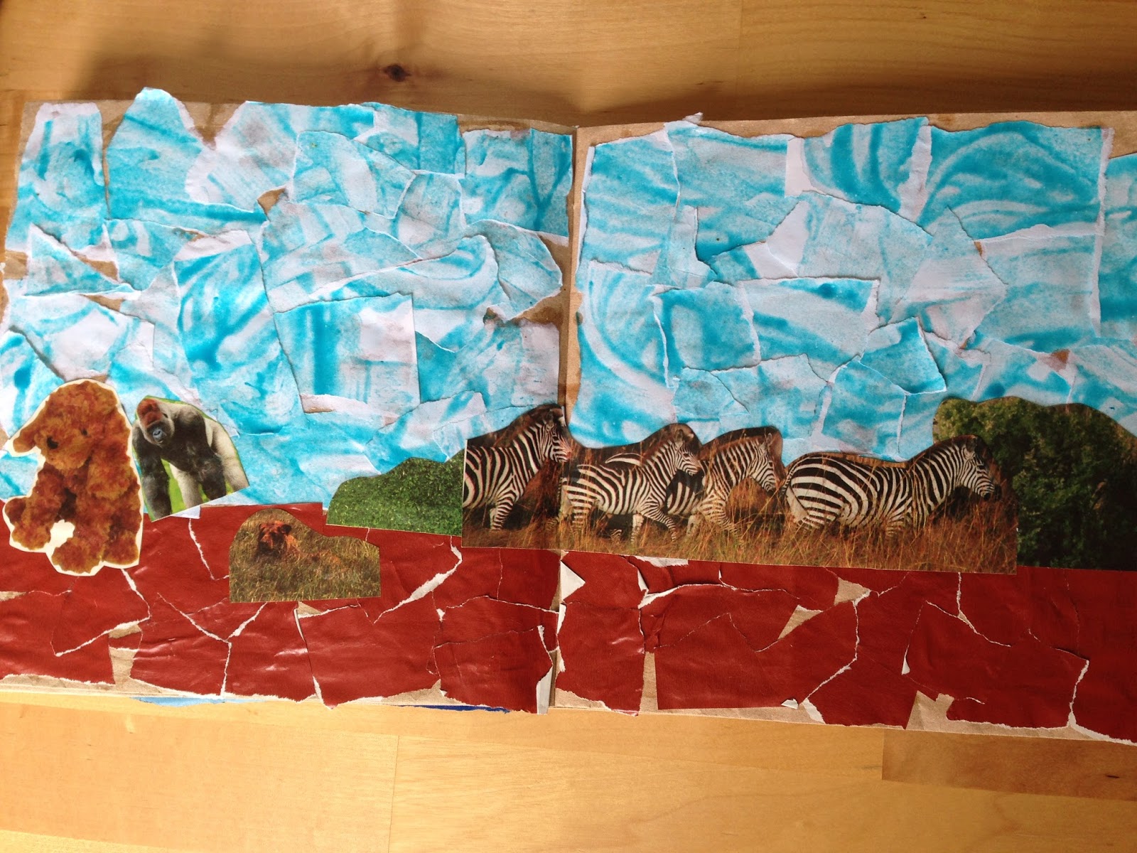 Make A Creation Story Paper Bag Book for Toddlers