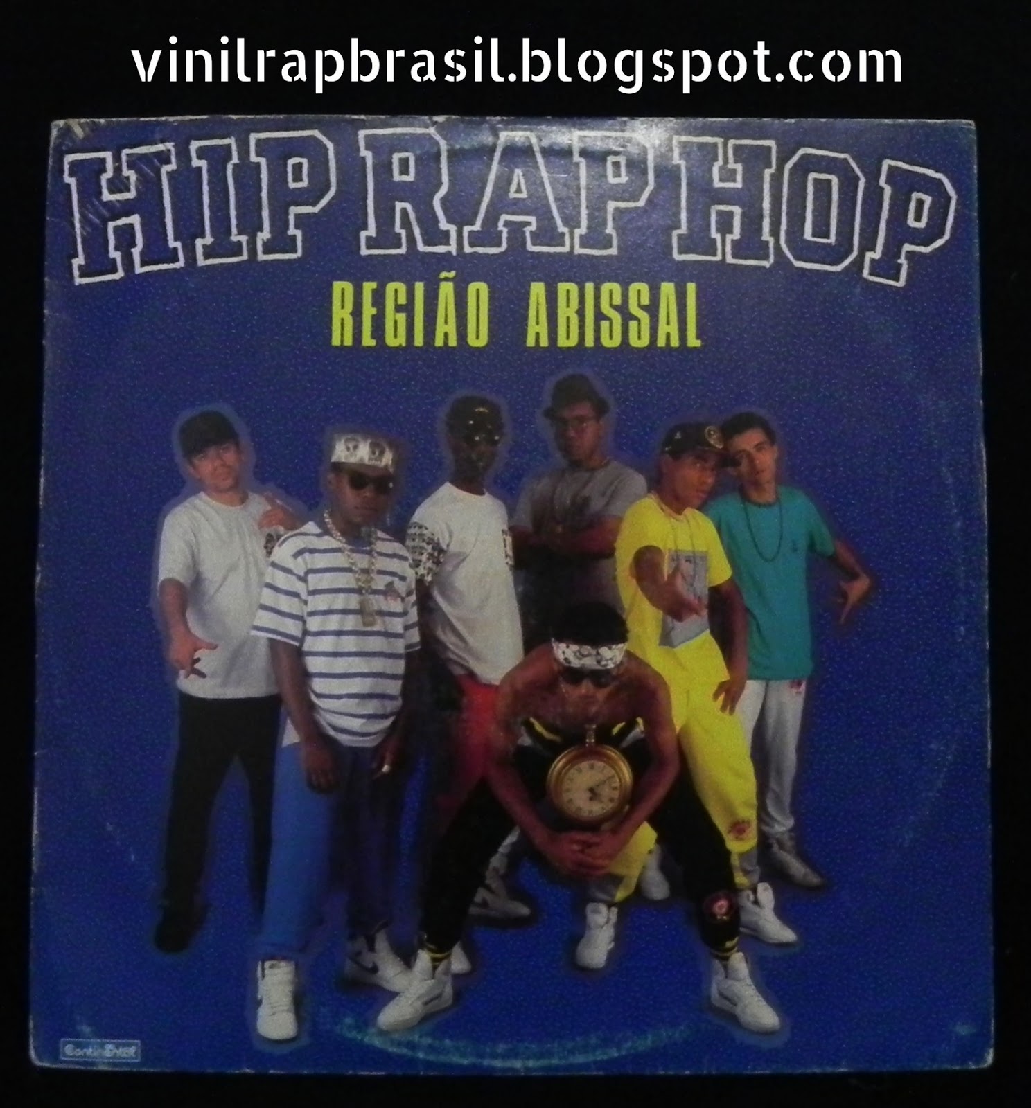 Vinil Rap Brasil: Região Abissal - Hip Rap Hop (1988)