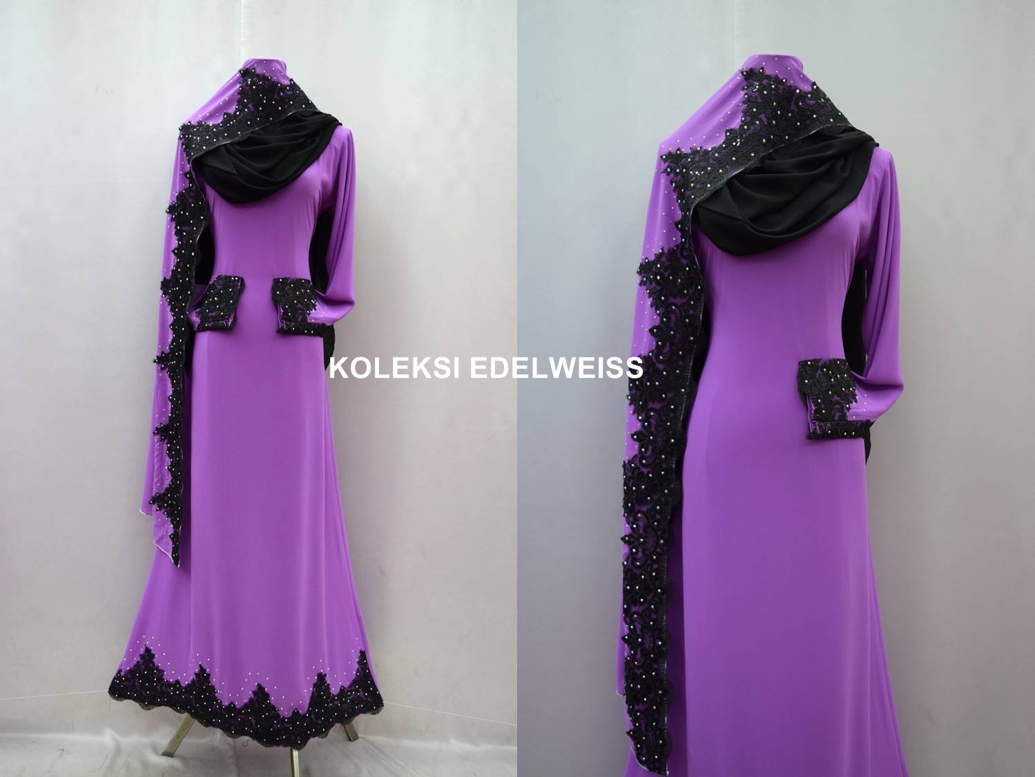 FAKTA WARNA UNGU. | KOLEKSI BAJU LEBARAN