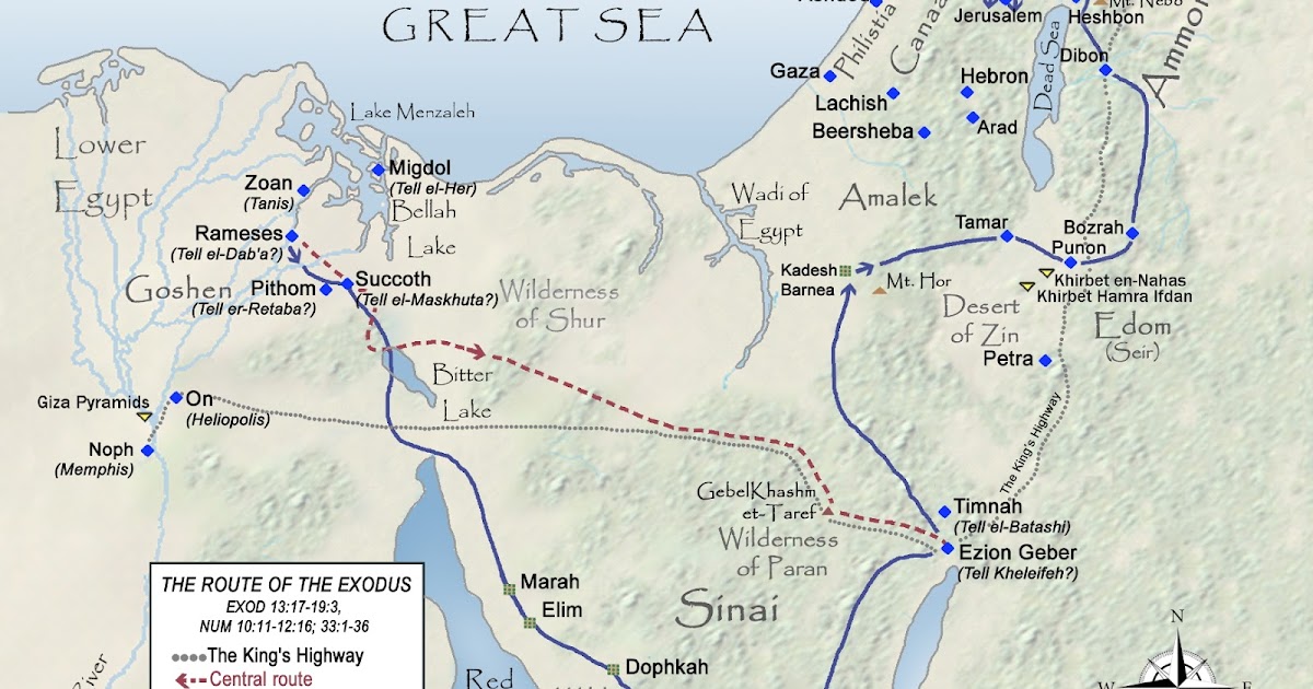 Biblical Archaeology: Map 4