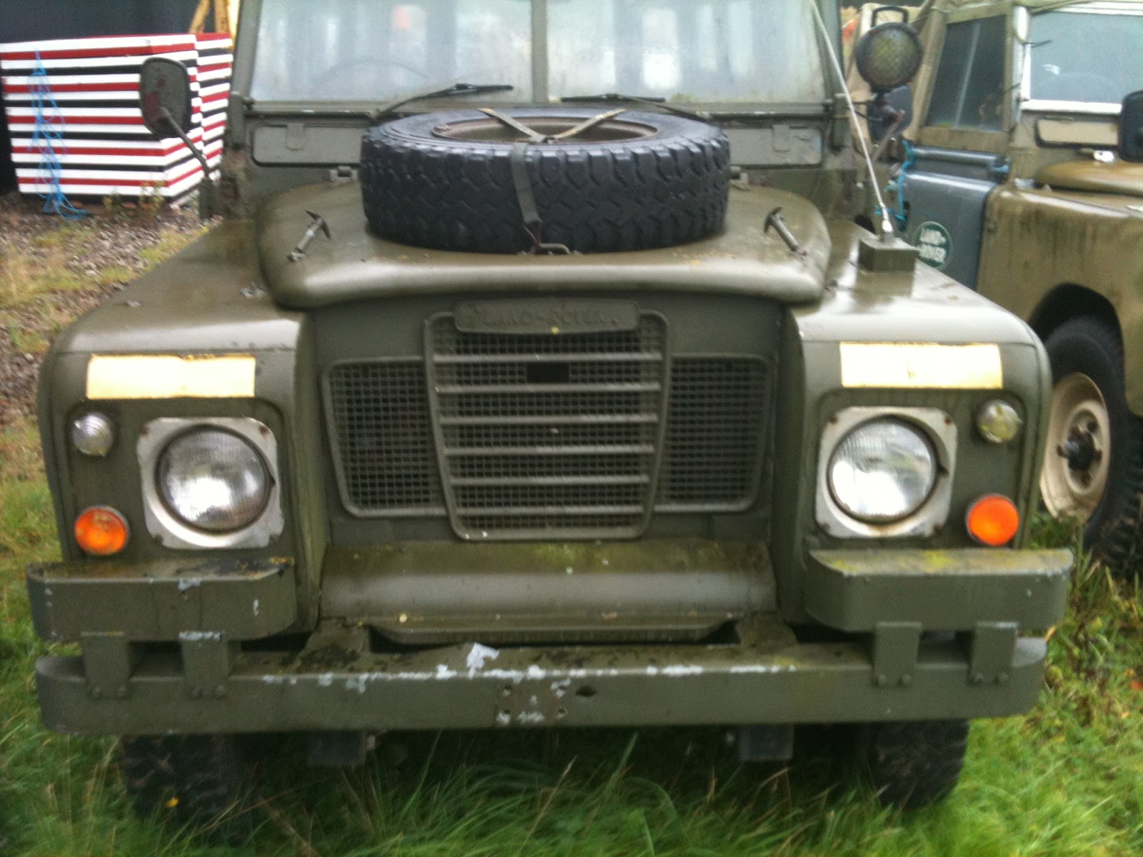 RAF Series 3 EOD Land Rover