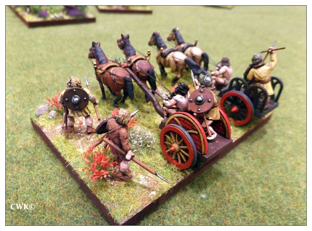 The Cardinal's Wargame Reveries: Irish chariots 28mm