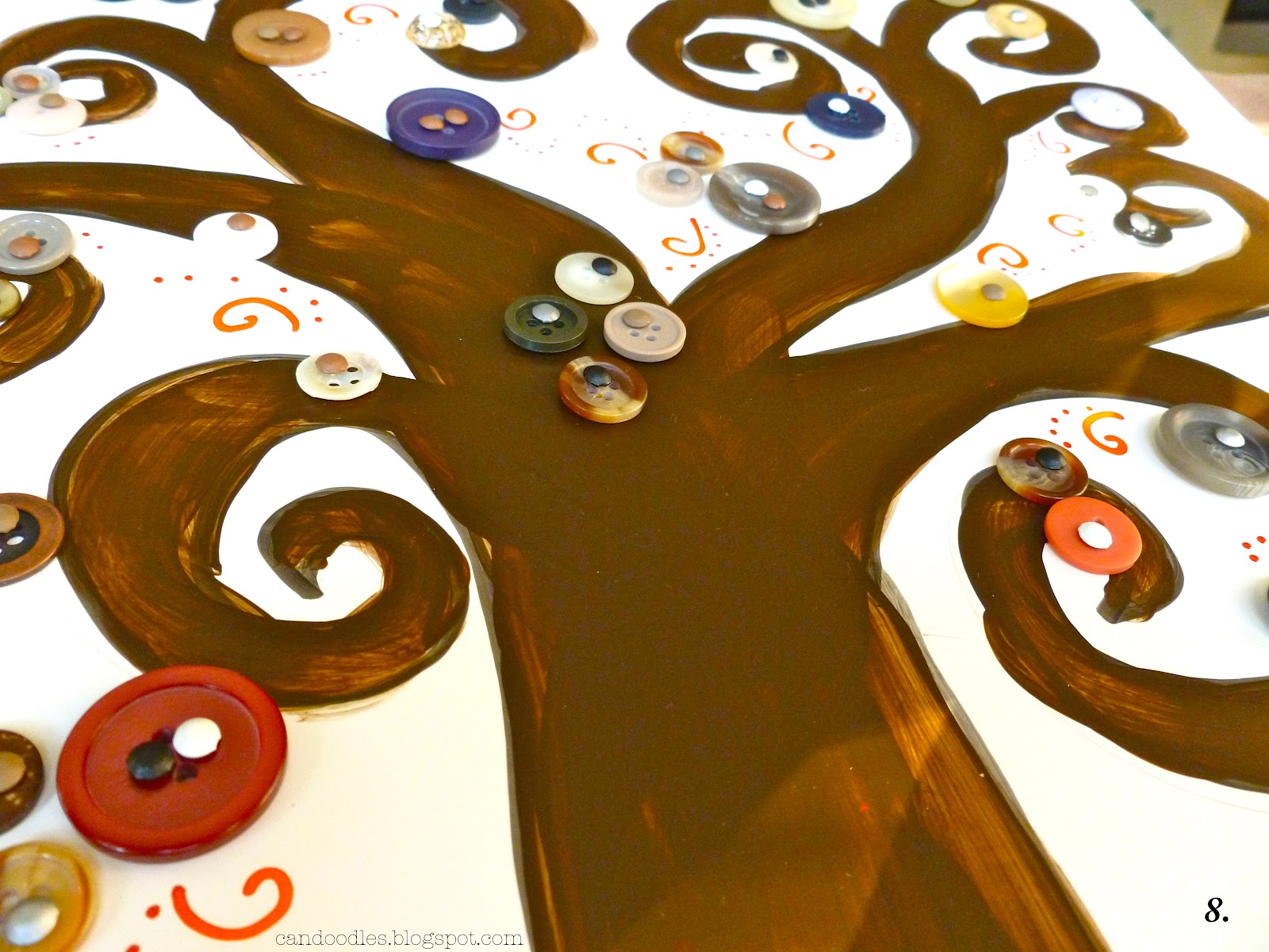 DIY: Button Trees - Round 1 | the ReFab Diaries