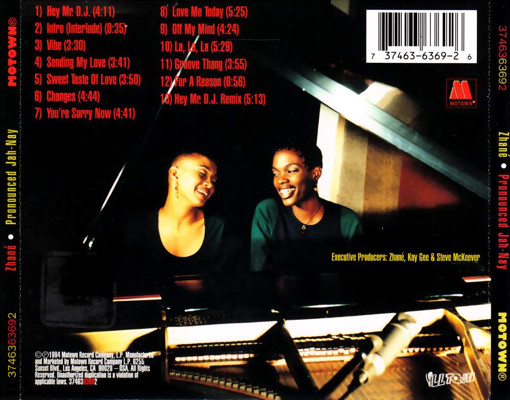 highest level of music: Zhane - Pronounced Jah-Nay-(Retail)-1994-hlm