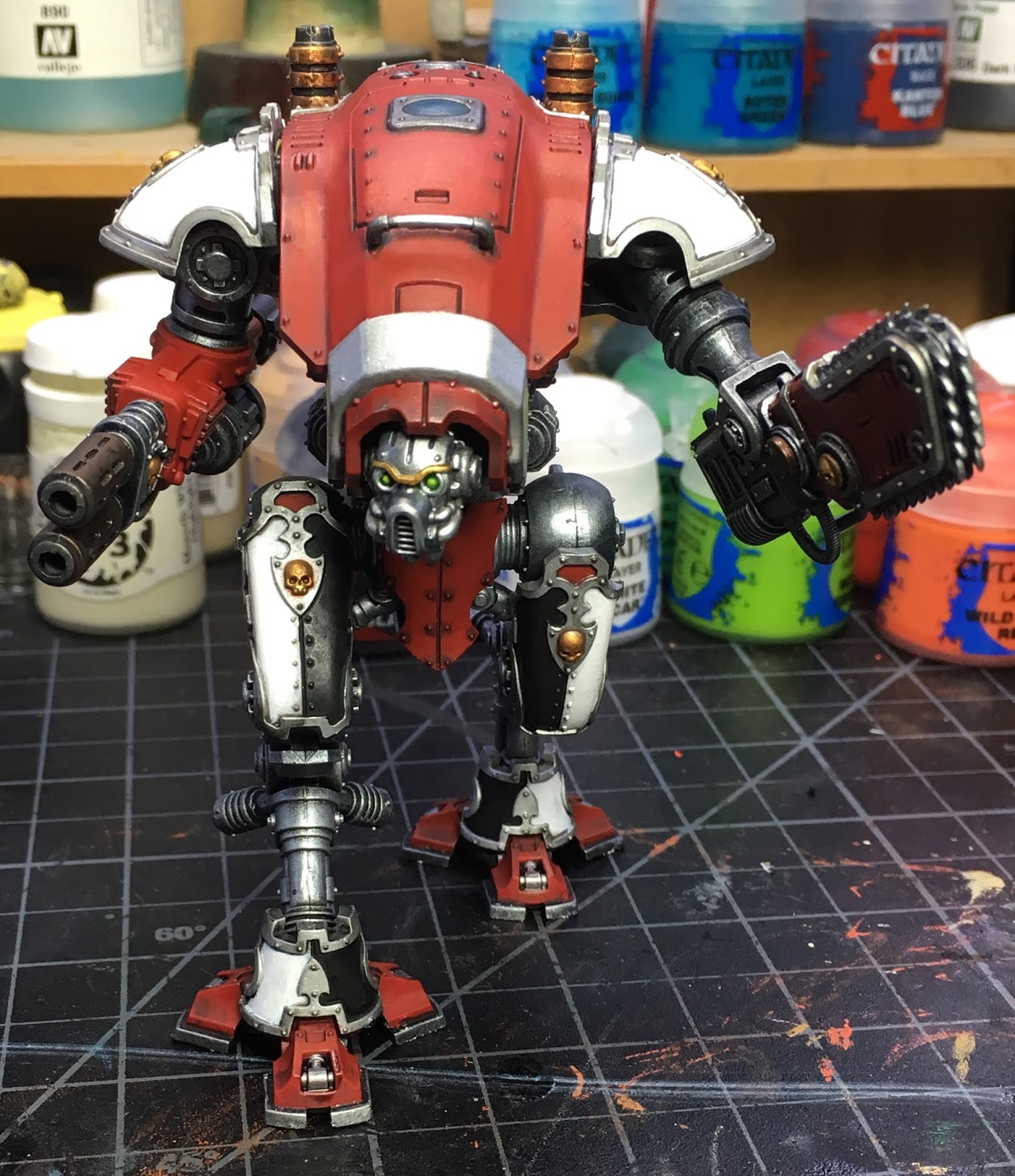 262nd Death Korps of Krieg: WIP: Armiger Warglaives from House Taranis ...
