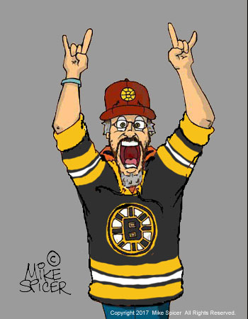Mike Spicer Cartoonist / Caricaturist.: A Collection of Boston Bruins ...