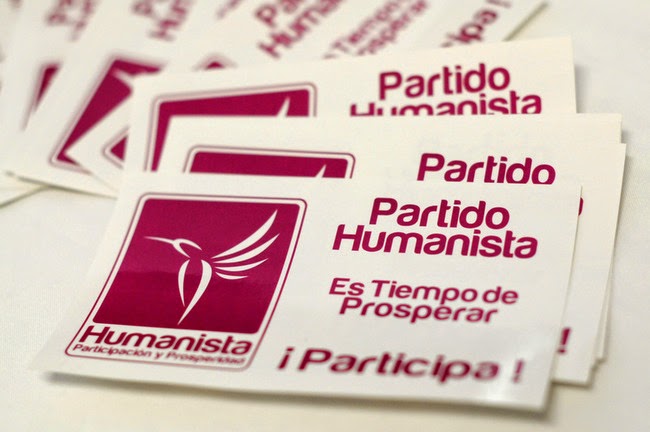 Da a conocer el Partido Humanista cinco ejes con que se rige