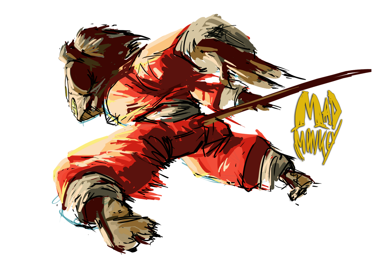 DeJavySan: MAD MONKEY o El Mono Gitano