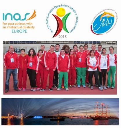 O Marchador: Campeonato da Europa de Pista Coberta INAS FID, em São ...