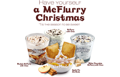 Mcdonald's McFlurry Christmas - Nheng's Wonderland