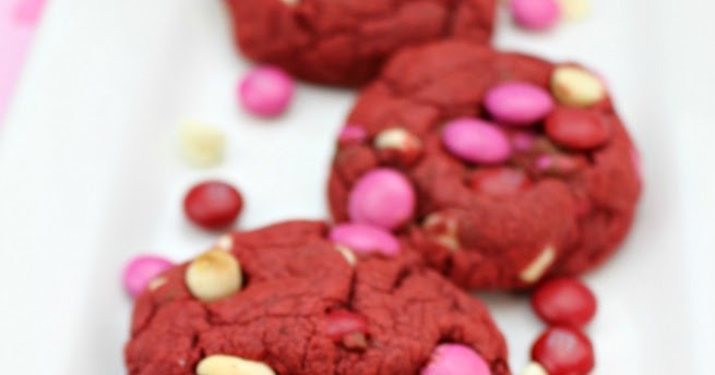 Easy Red Velvet Valentine Cookies Recipe - A Little Desert Apartment