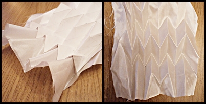 Growth of Creativity: Pleating The Fabric