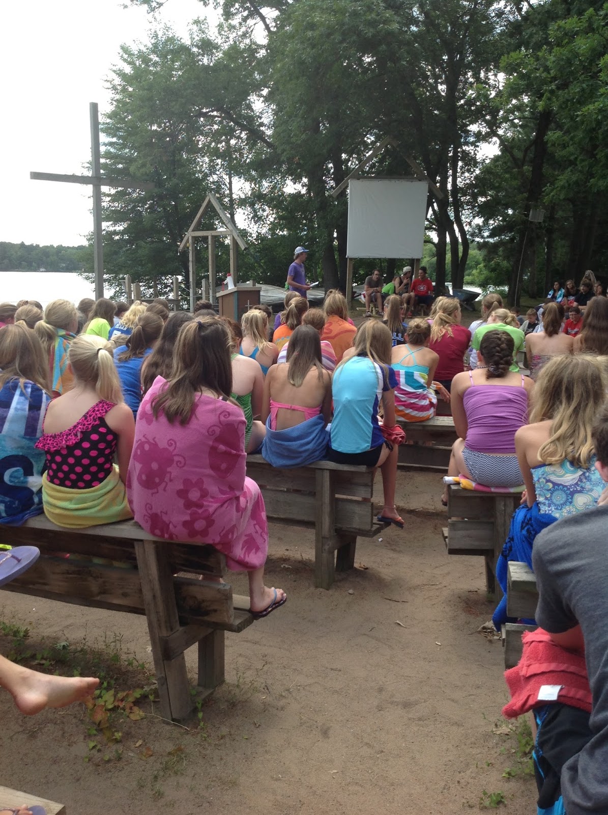 Wapo Bible Camp Youth Blog: Swim Tests