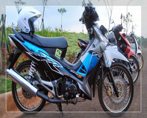 Gambar modifikasi supra x 125 fi simple standar thailook road race velg ...