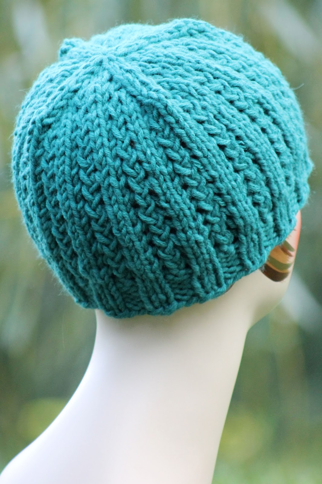 Balls to the Walls Knits: Rickrack Braid Hat