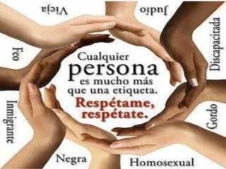 FRASES: Cualquier persona es mucho más que una etiqueta. Respétame ...