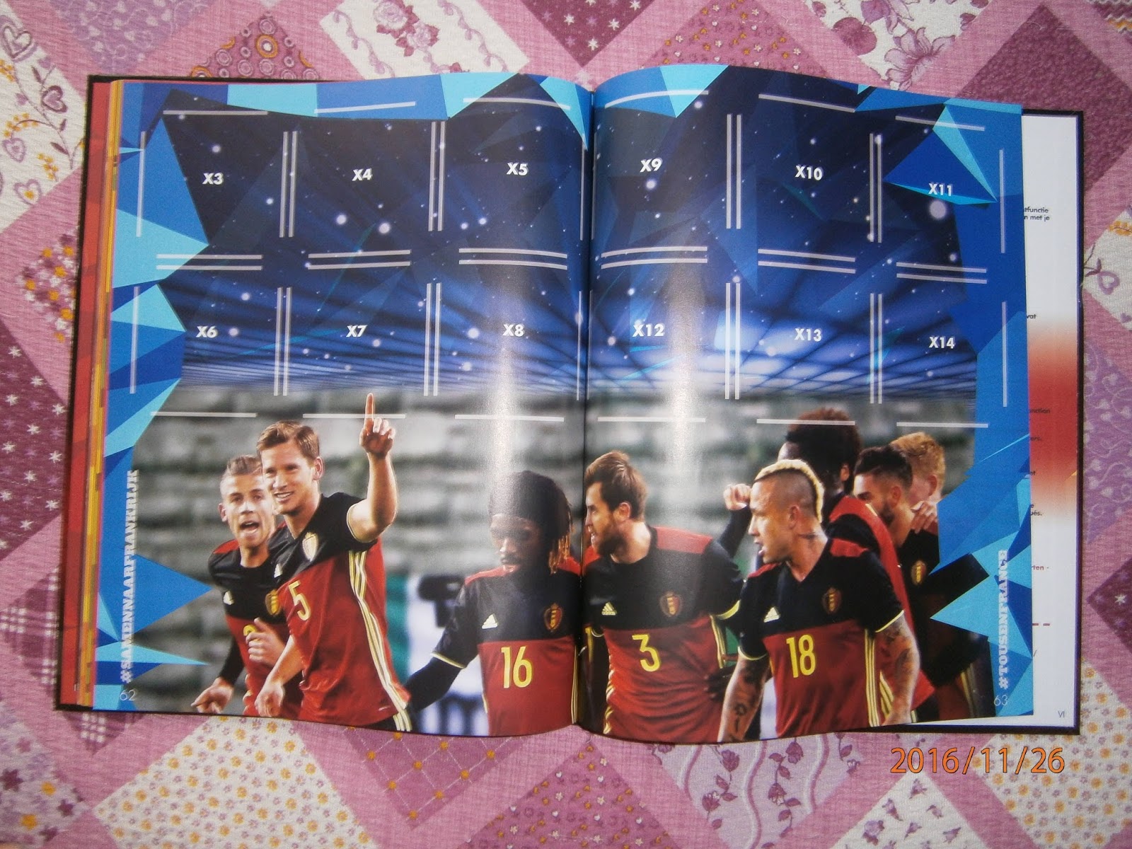 Collezionista Panini: Belgian Red Devils 2016 - #Tousenfrance - Panini ...