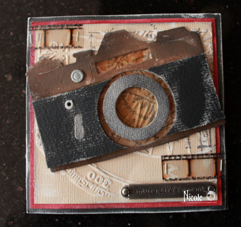 Vintage Camera Card